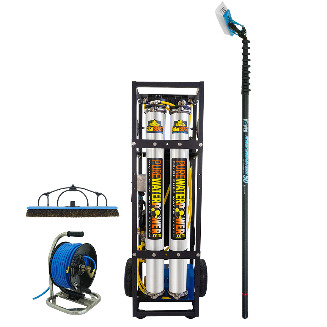Pure Water Power Solar Kit | Solar Panel Cleaning | WCR – WindowCleaner.com