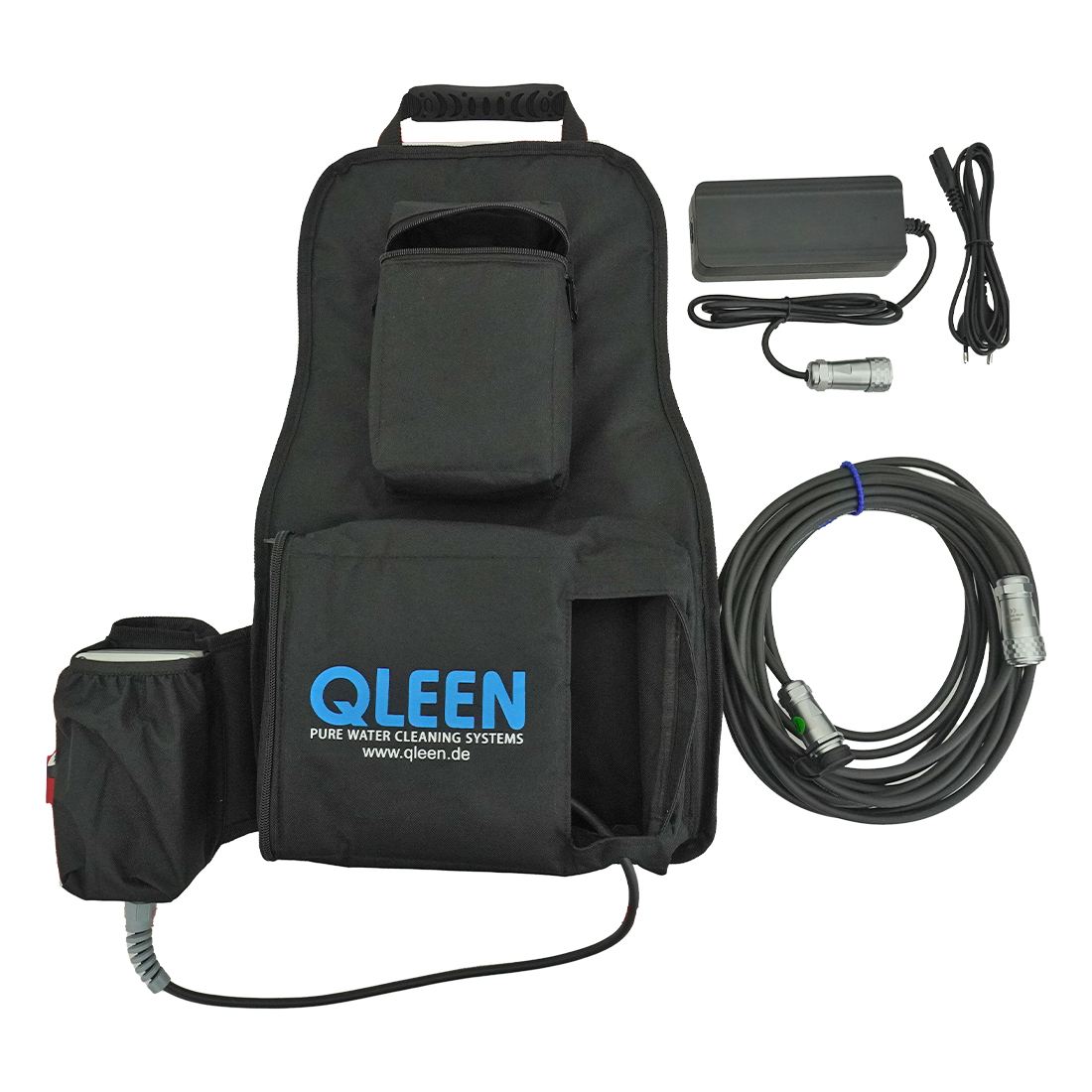 QLEEN Backpack with Adapter | Solar Cleaning | WCR – WindowCleaner.com