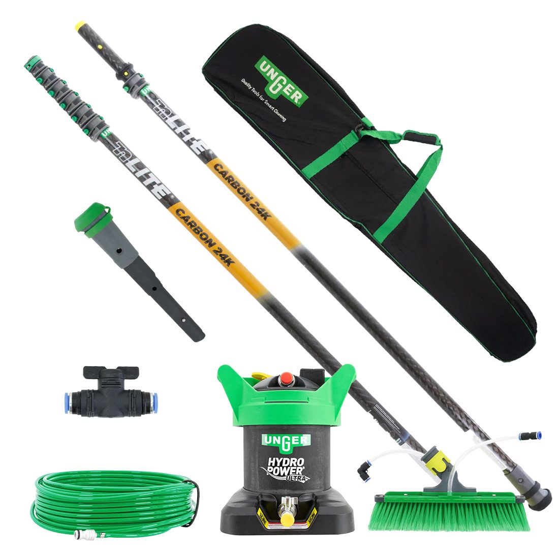 Unger HydroPower Ultra Advanced Carbon Kit | 39 Feet | WCR ...